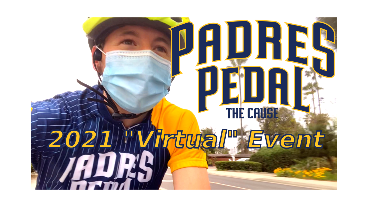 2021 #PadresPedal “Virtual” Cancer Research Fundraiser – Steven Gruber's